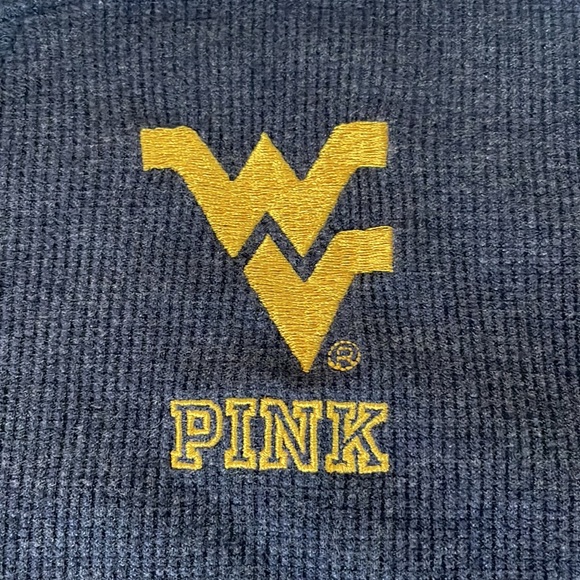 PINK Victoria's Secret | Tops | Victorias Secret Pink West Virginia Wvu ...